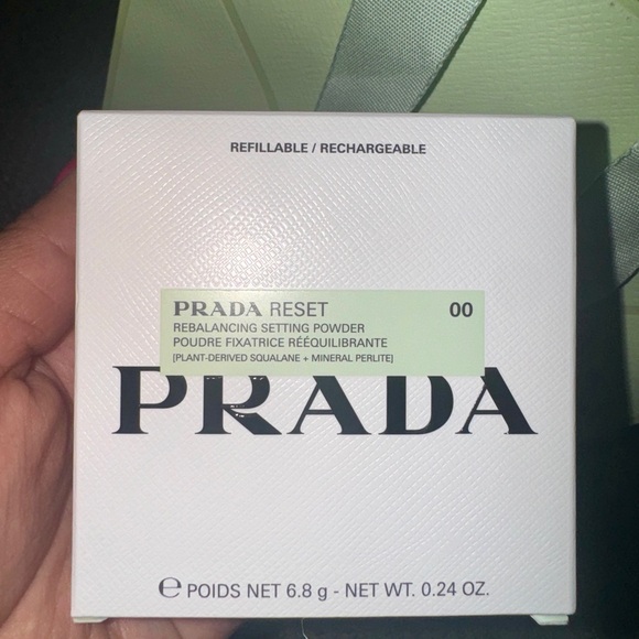 Prada | Makeup | Prada Reset Rebalancing Setting Powder White | Poshmark